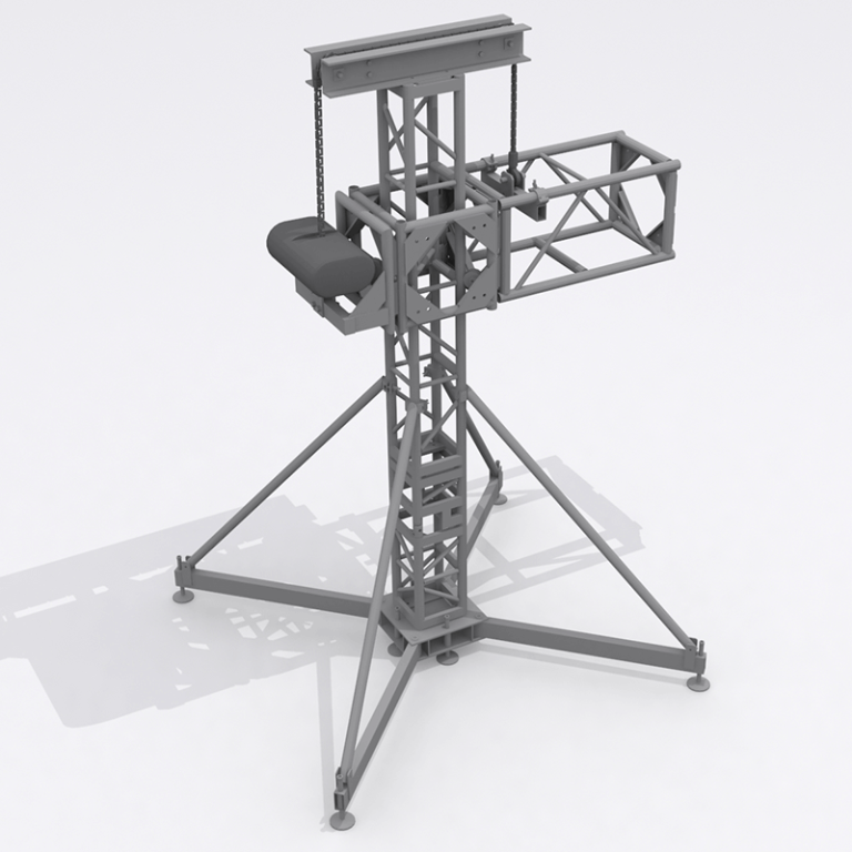 12" Tower Truss, heights capable of 14mt with speed
