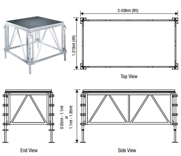 Arena Deck - Staging - Total Solutions Group