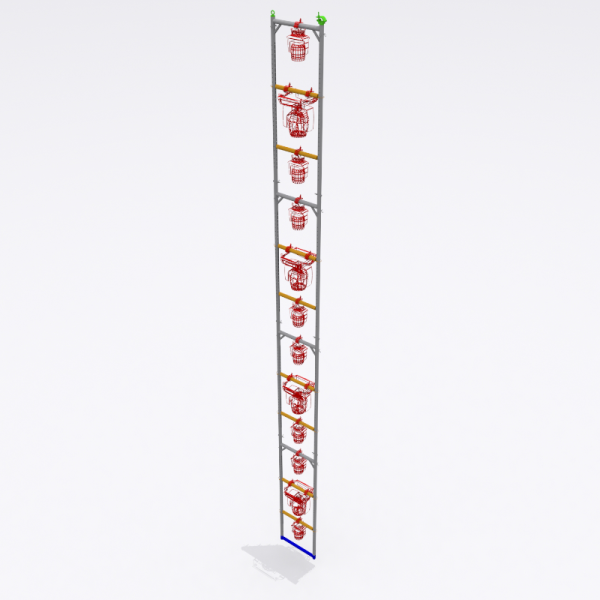 Lighting Drop Ladders - Total Solutions Group