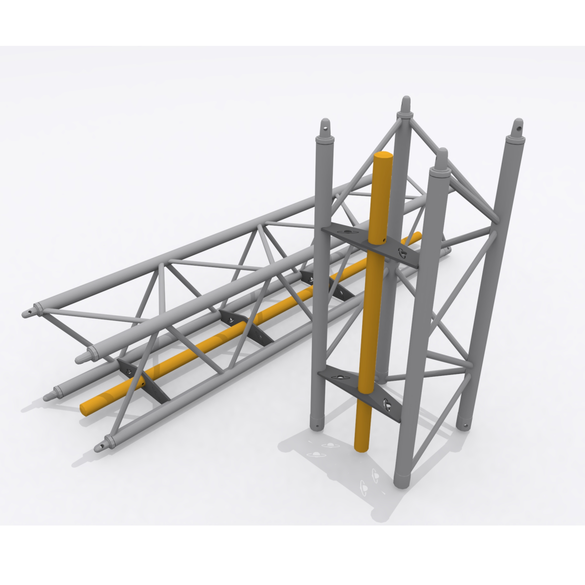New OV40 Lighting truss with centre bar ideal for video wall